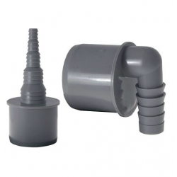 Overgangsstuk slang naar PVC buis - Drainagebuizen